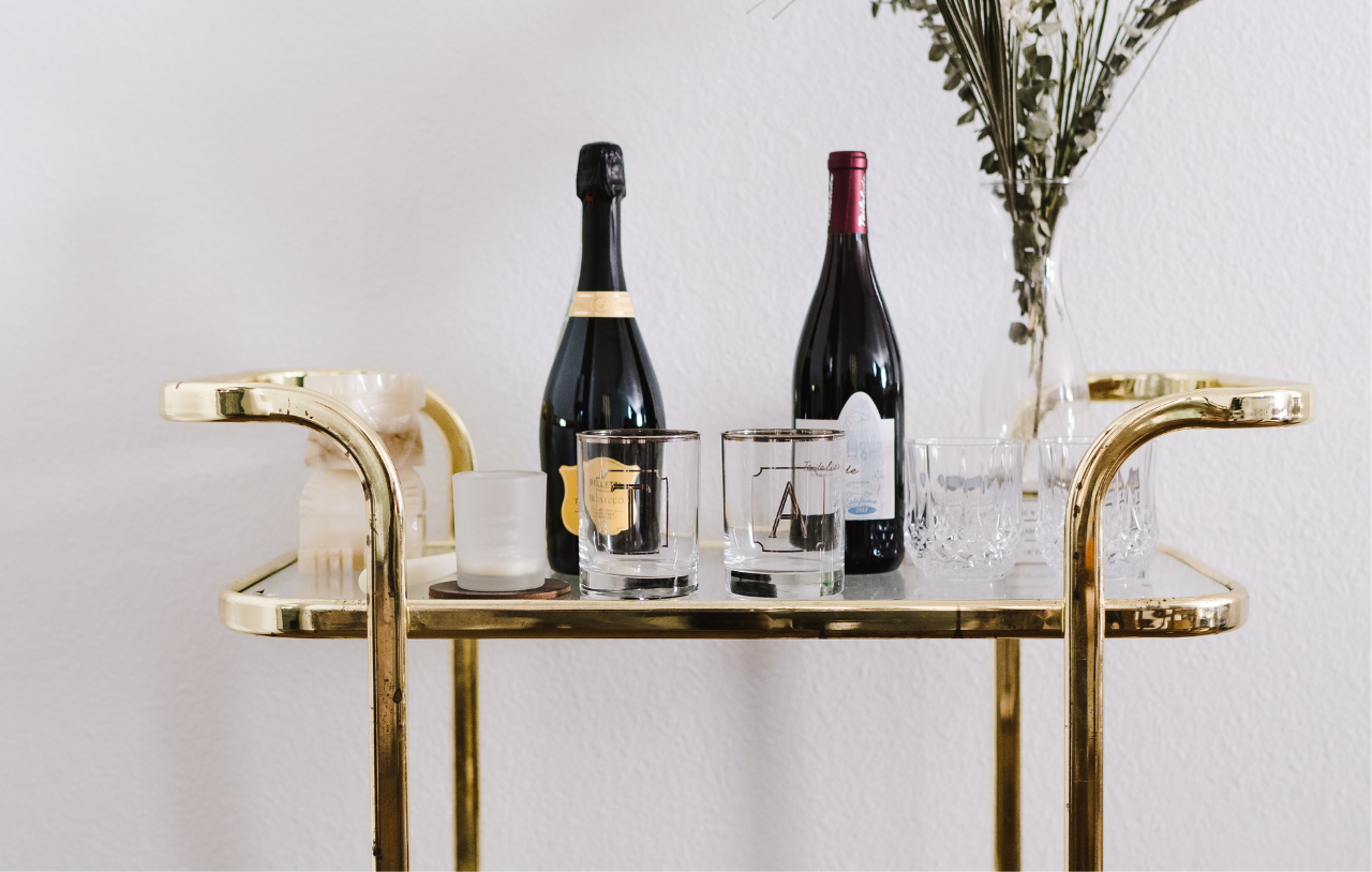 12 Stunning Bar Cart Styling Tips to Make Your Space Shine - My ...