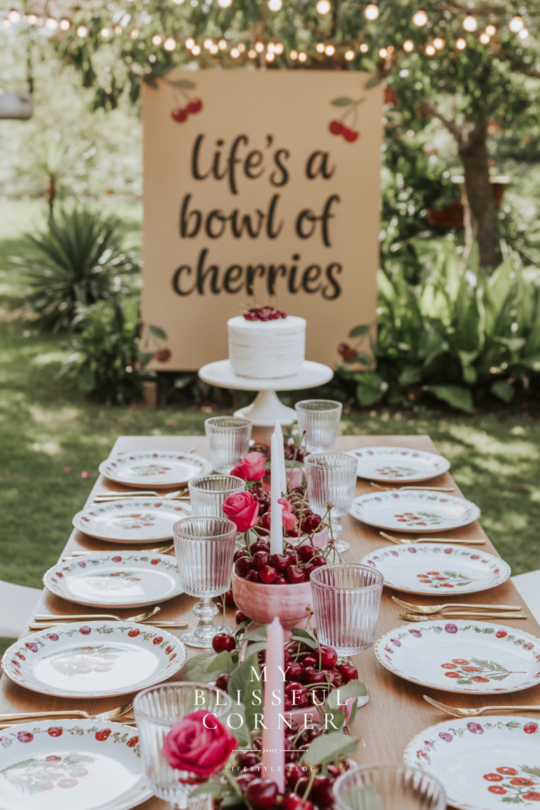 Cherry Birthday Party Theme Ideas Everyone’s Loving Right Now - My ...